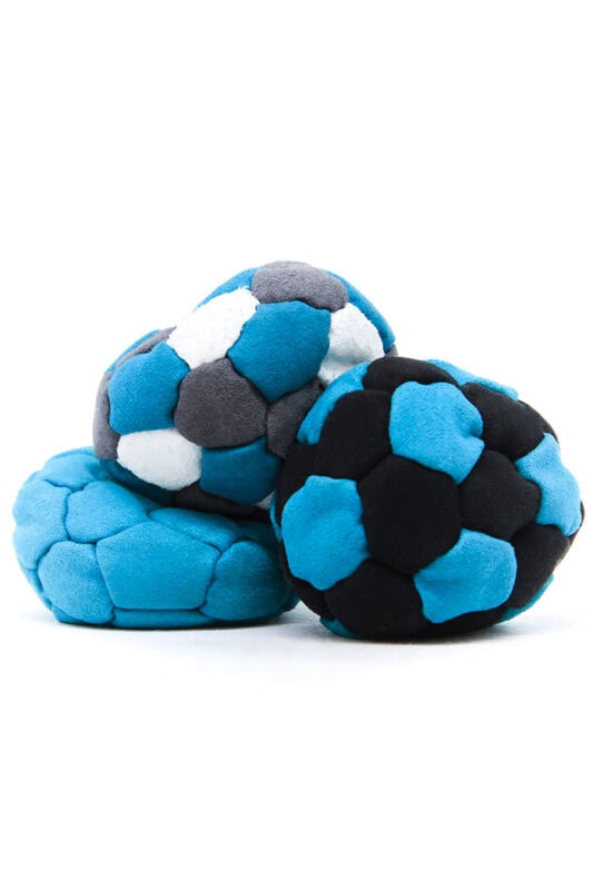 Starter Footbag - 8 Panel Sand Hacky Sack for Beginners